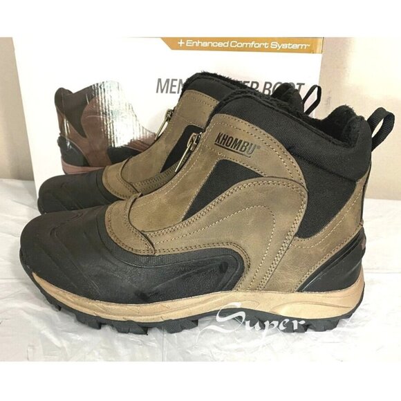 Khombu | Shoes | New Khombu Mens Cliff Winter Boots With Cushioned ...